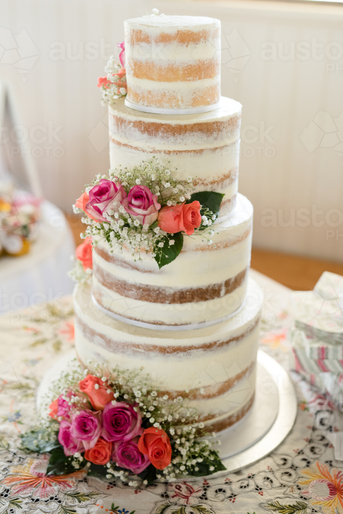 4 tier wedding cake with flowers 60 photos - Astyledwedding.com