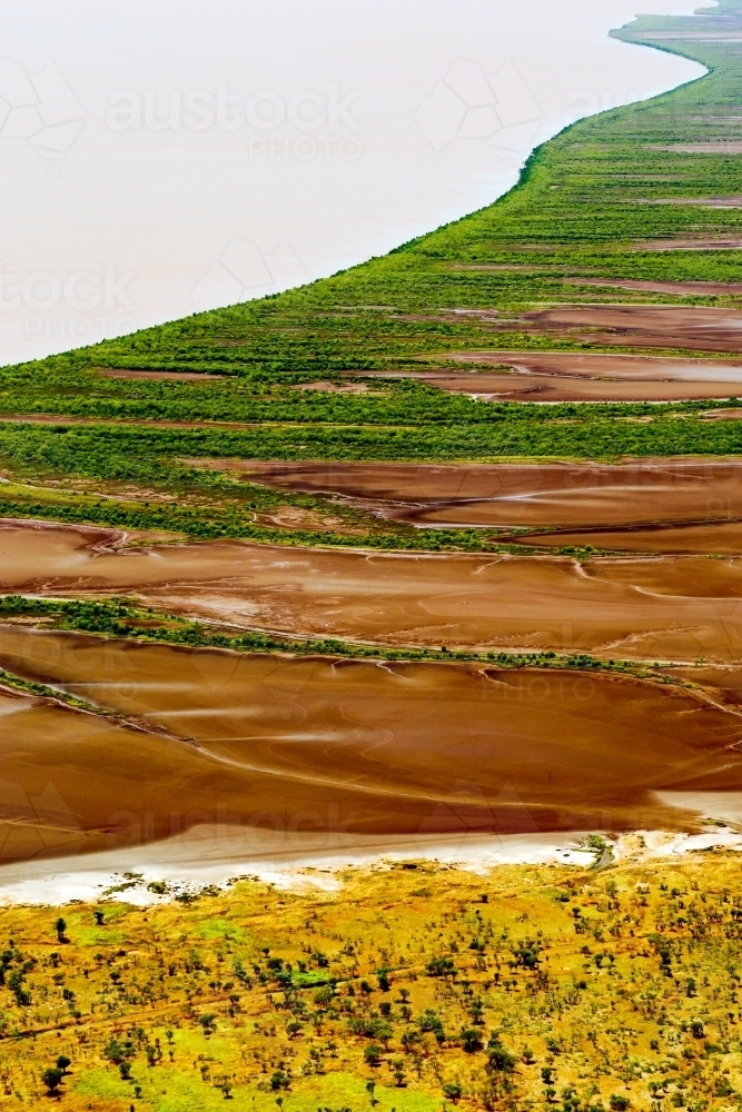 Image of A portion of the view from Five Rivers Lookout near Wyndham ...