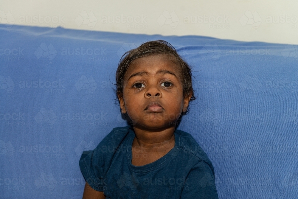 Image of Aboriginal boy - Austockphoto