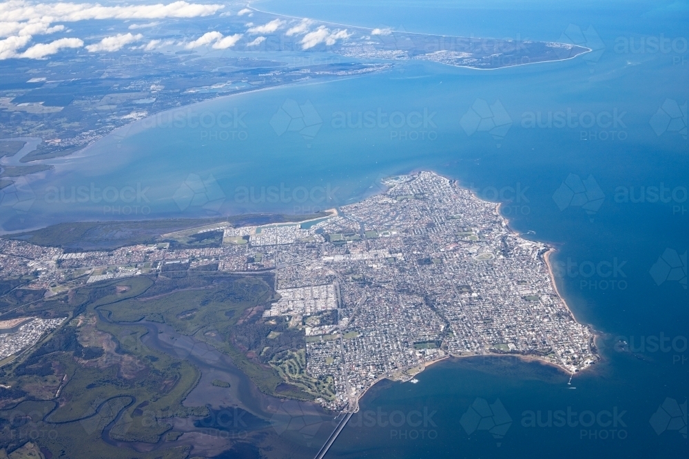 Image of Aerial image of the Scarborough, Redcliffe & Woody Point ...