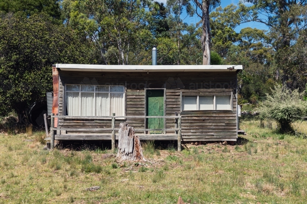 Image of authentic beach shack - Austockphoto