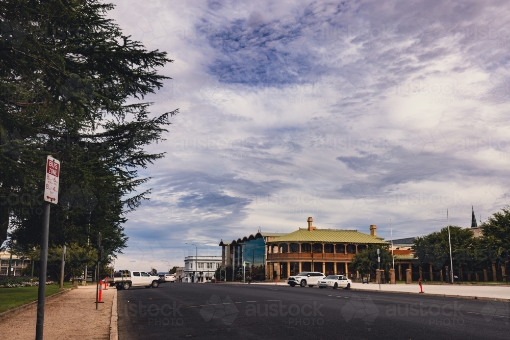 Image of Bathurst streetscape featuring the Civic Centre and Courthouse ...