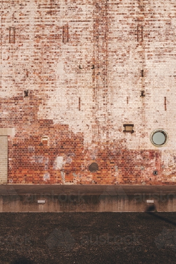 Image of brick exterior wall - Austockphoto