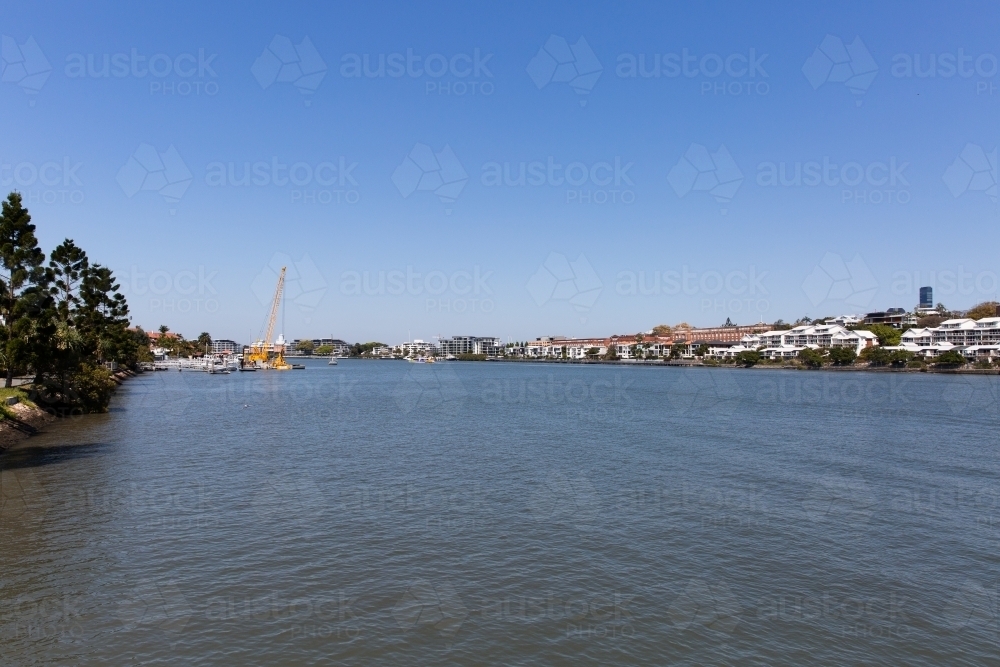 Image of Brisbane River from Bulimba - Austockphoto