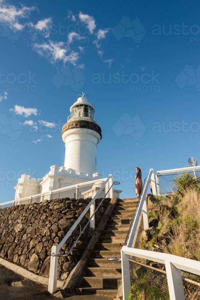 Image of Byron Bay lighthouse - Austockphoto
