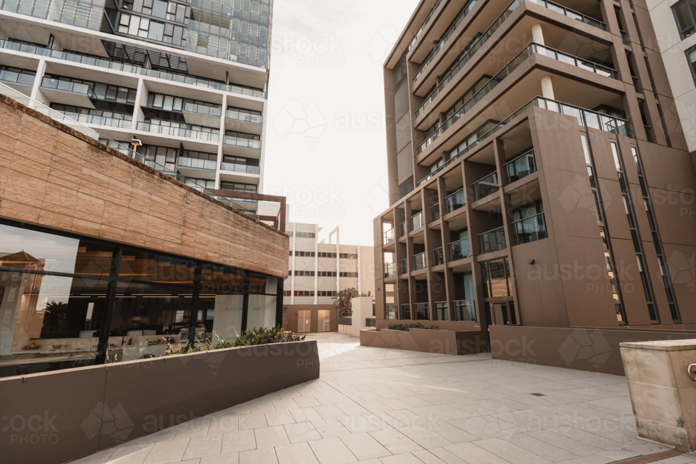 Image of City buildings in Newcastle's East End precinct - Austockphoto