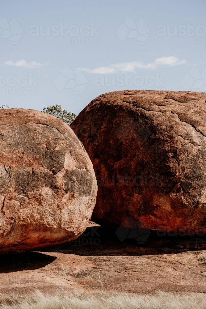 Image of Close up of outback rocks. - Austockphoto