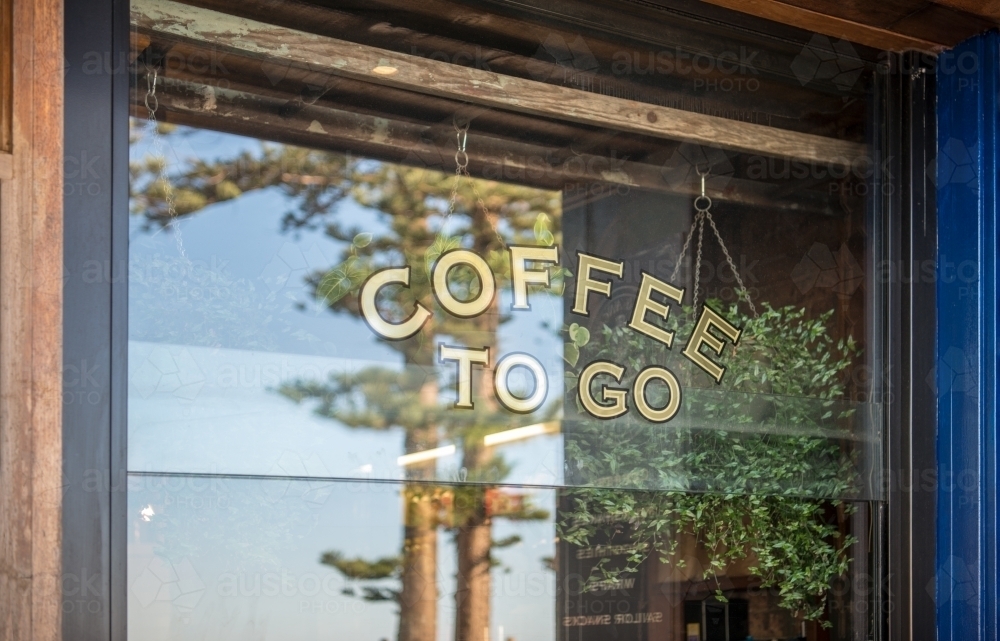 Image of Coffee shop front - Austockphoto