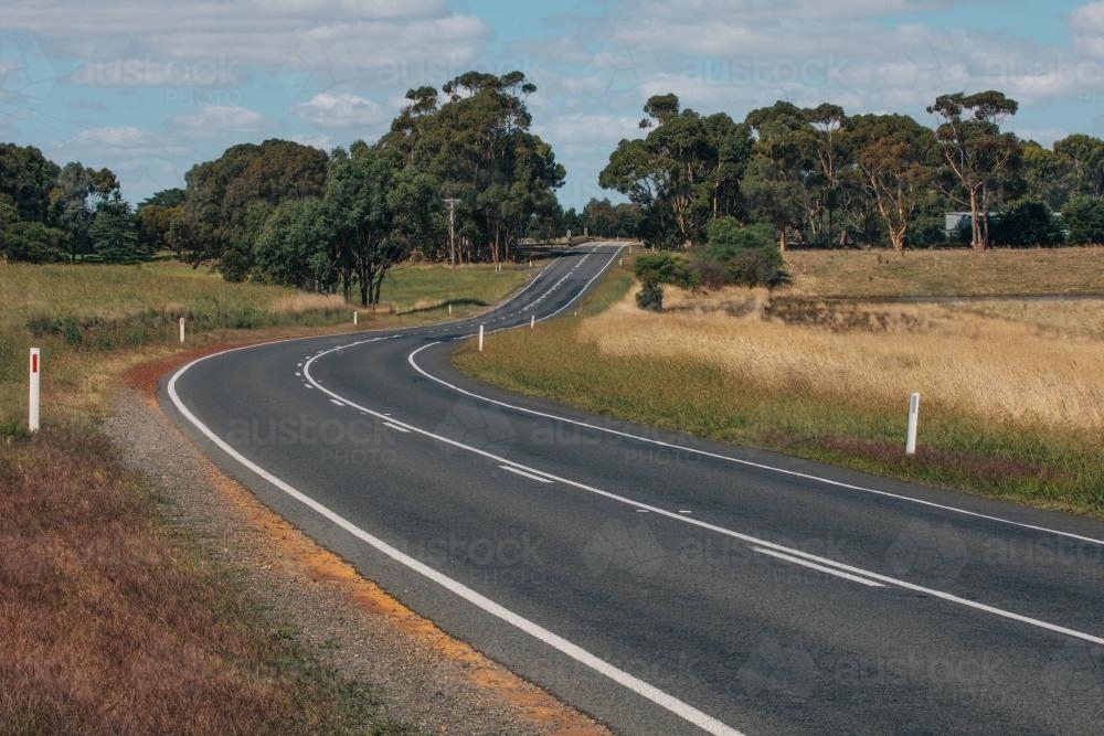 Image of Country Road - Austockphoto