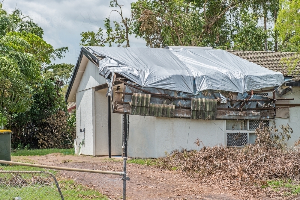 Image of Cyclone damage - Austockphoto