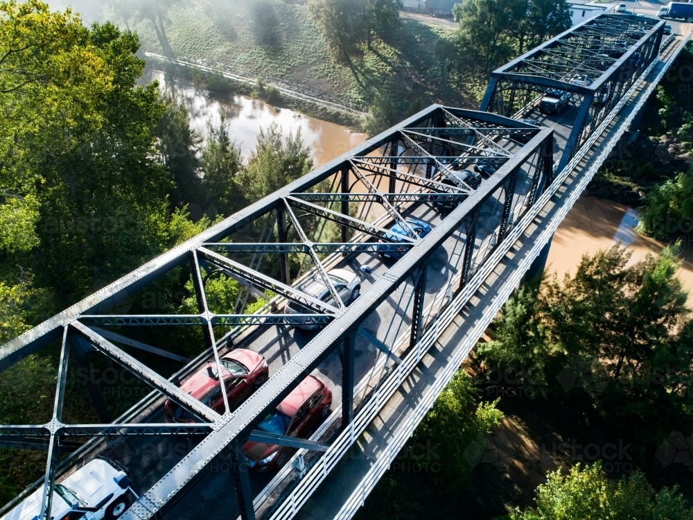 Image of Drone photo of dunolly ford bridge in Singleton over the ...