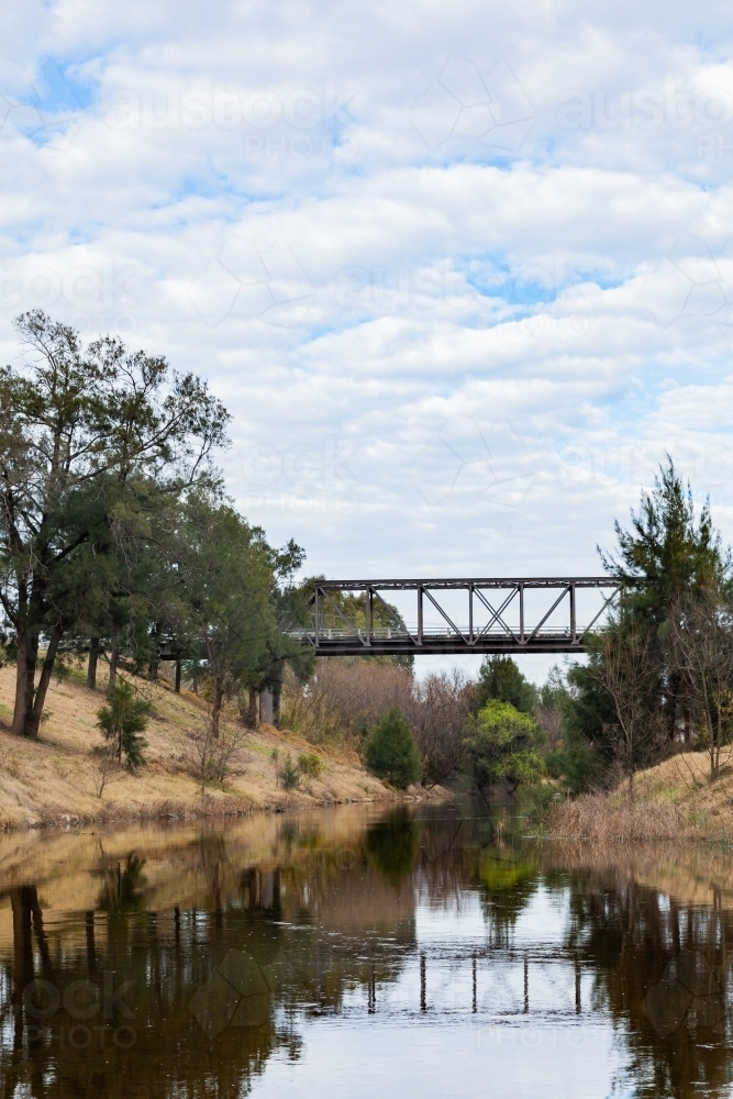 Image of Dunolly Ford Bridge in Singleton over the Hunter River ...