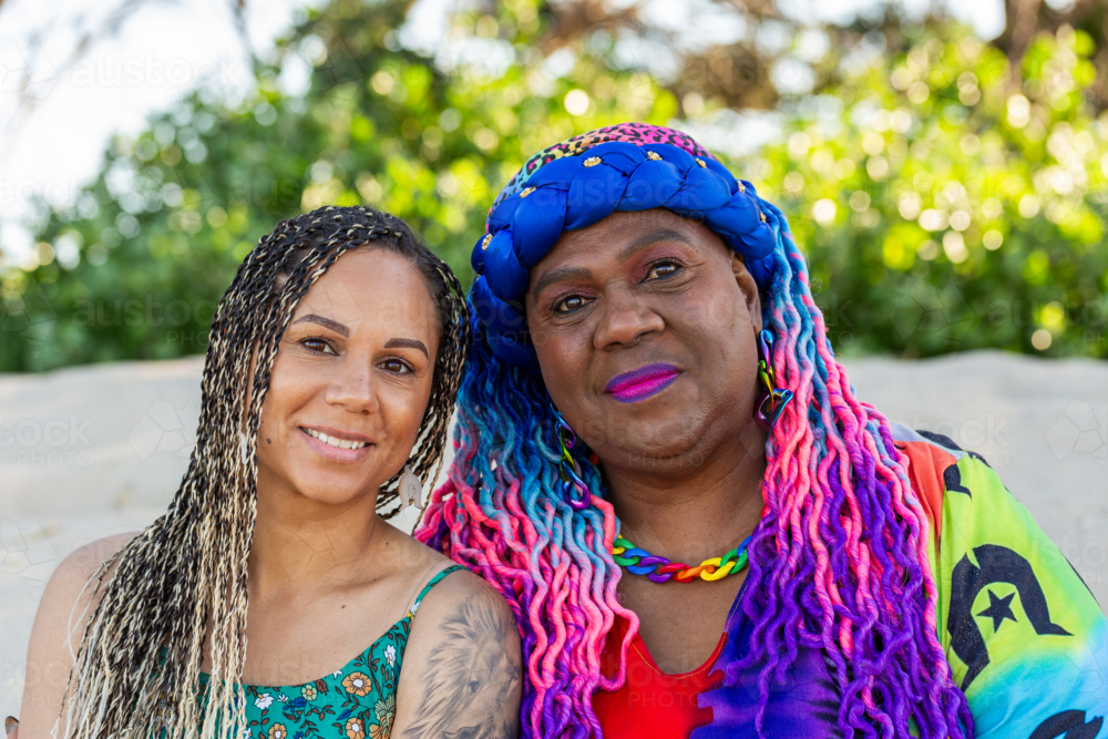 Image of First Nations Australian Torres Strait Islander adult women ...