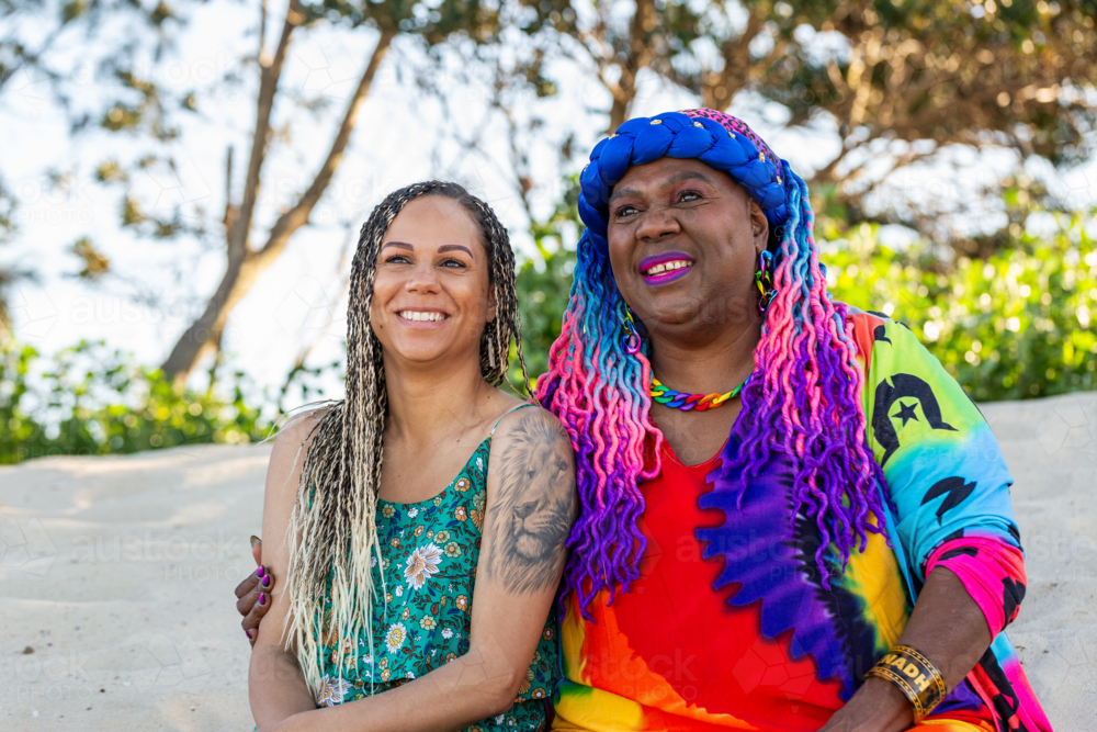 Image of First Nations Australian Torres Strait Islander adult women ...