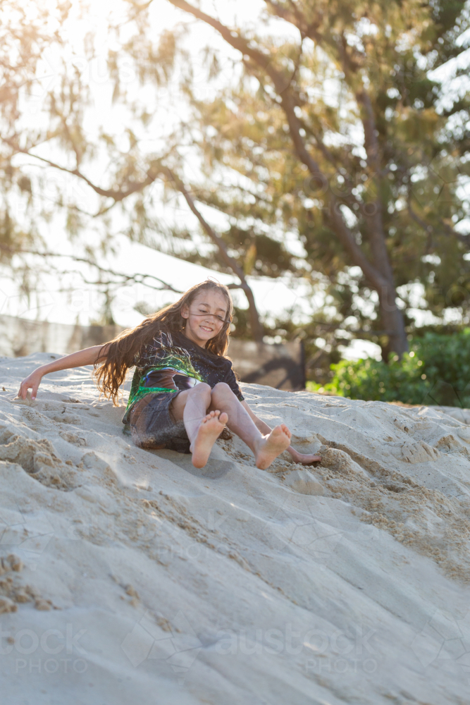 Image of First Nations Australian Torres Strait Islander kid rolling ...