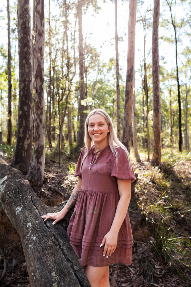 Image of First Nations Australian Wonnarua Aboriginal woman portrait in ...