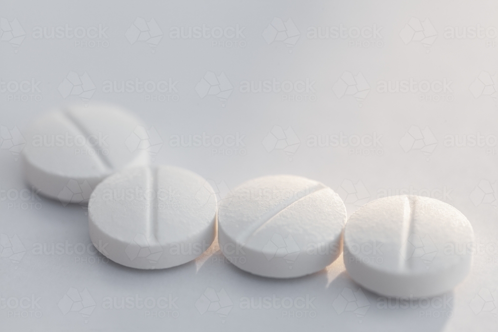 Image of Four oxycodone endone opioid prescription only tablets ... Image of Four oxycodone endone opioid prescription only tablets ...