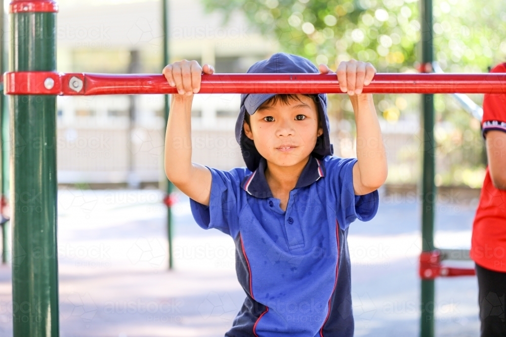 Image of Happy primary school student - Austockphoto