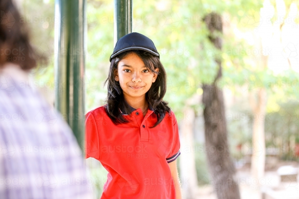 Image of Happy primary school student - Austockphoto