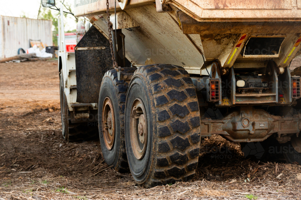 Image of heavy earthmoving machinery on earthworks construction site for Singleton Bypass ...