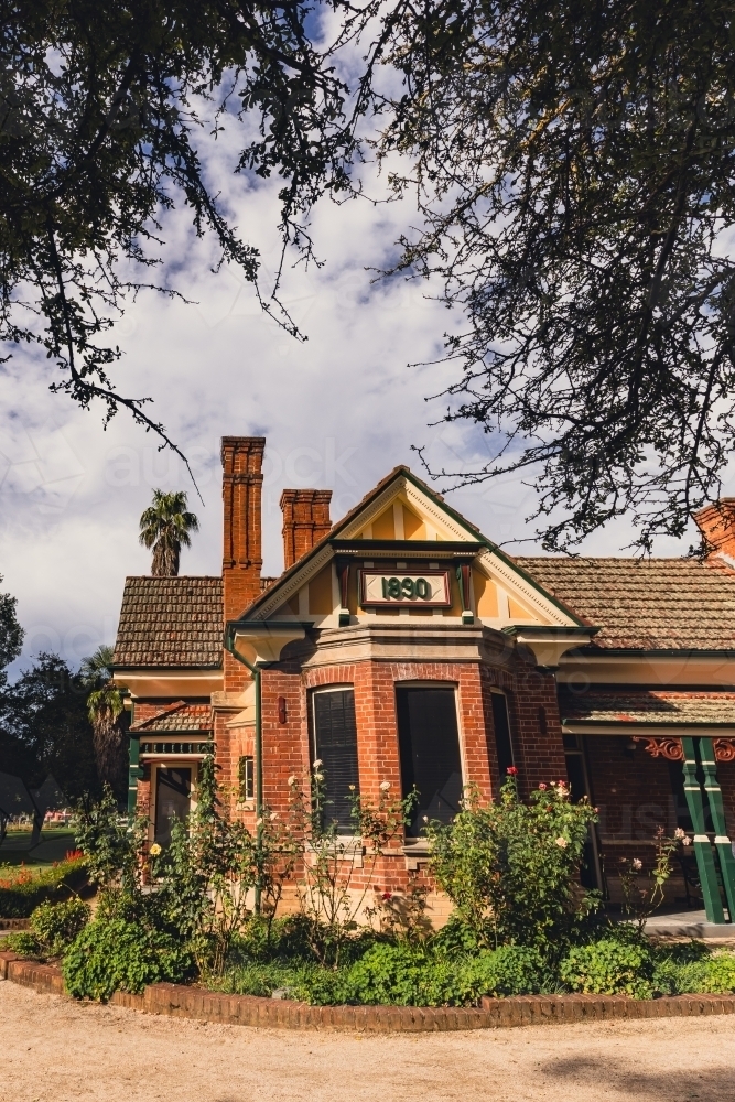 Image of Historic buildings in Bathurst NSW from 1890 - Austockphoto