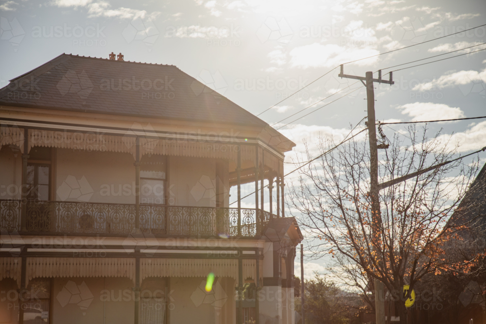 Image of Historic buildings in Wellington New South Wales - Austockphoto