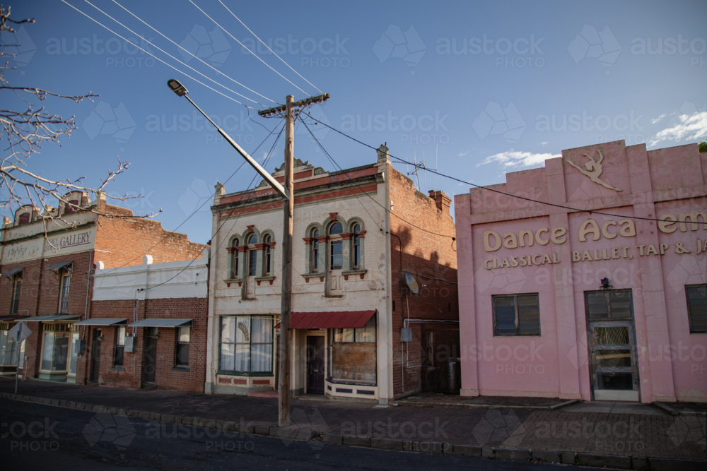 Image of Historic buildings in Wellington New South Wales - Austockphoto