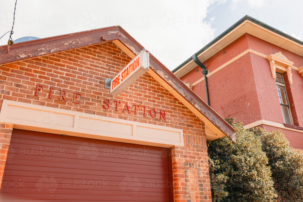 Image of Historic fire station in regional New South Wales - Austockphoto