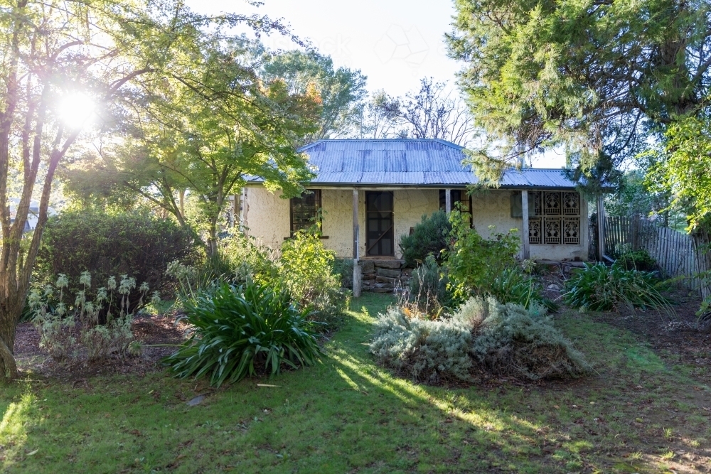 Image of Historic house at Hillend - Austockphoto