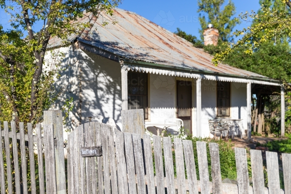 Image of Historic houses at Hillend - Austockphoto