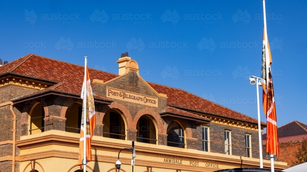 Image of Historic Post Office building in Armidale NSW - Austockphoto