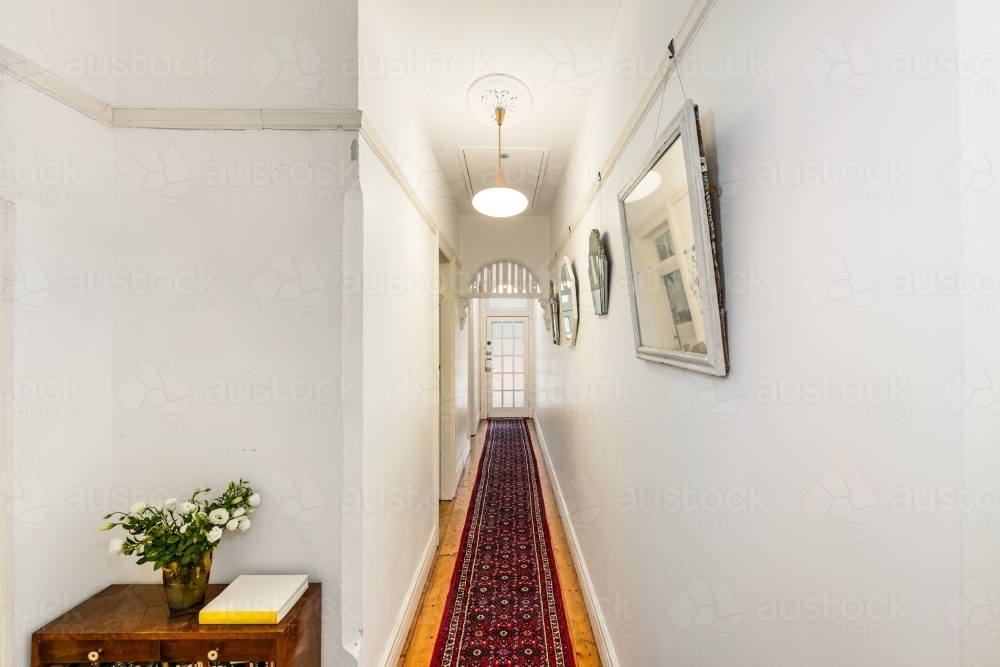 Image of Interior hallway of old house - Austockphoto