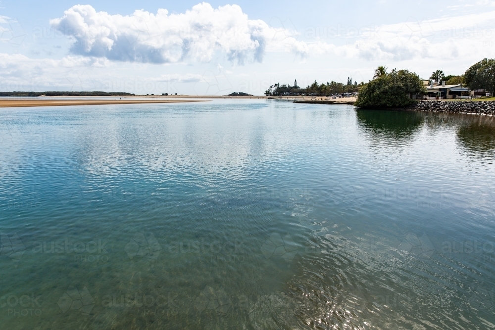 Image of Maroochy River at Cotton Tree - Austockphoto