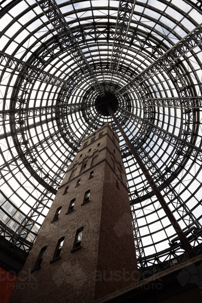 Image of Melbourne Central and Shot Tower in Melbourne, Victoria ...