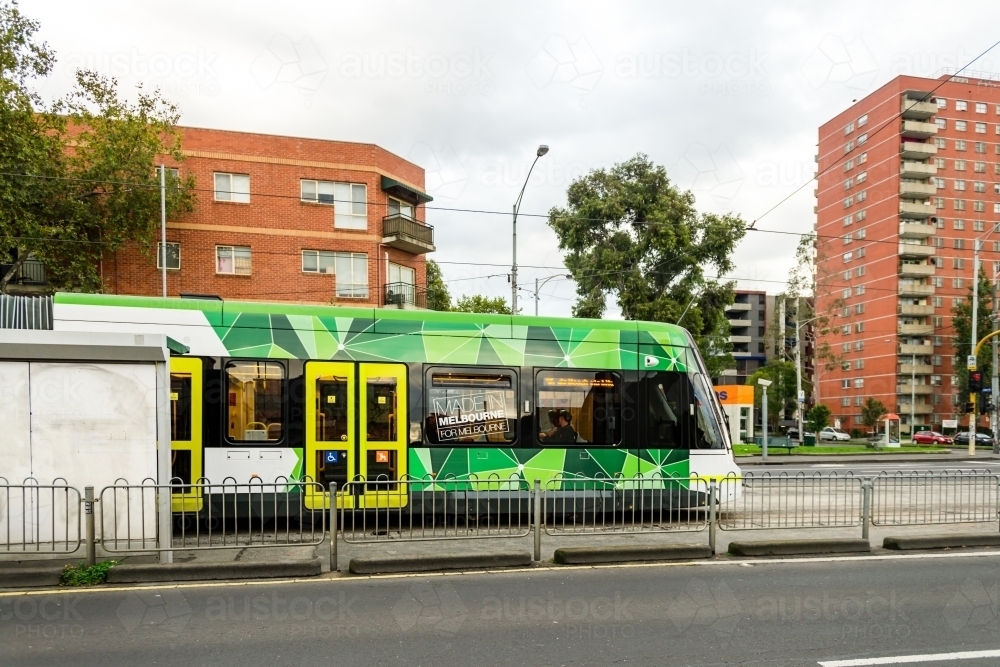 Image of Melbourne tram - Austockphoto