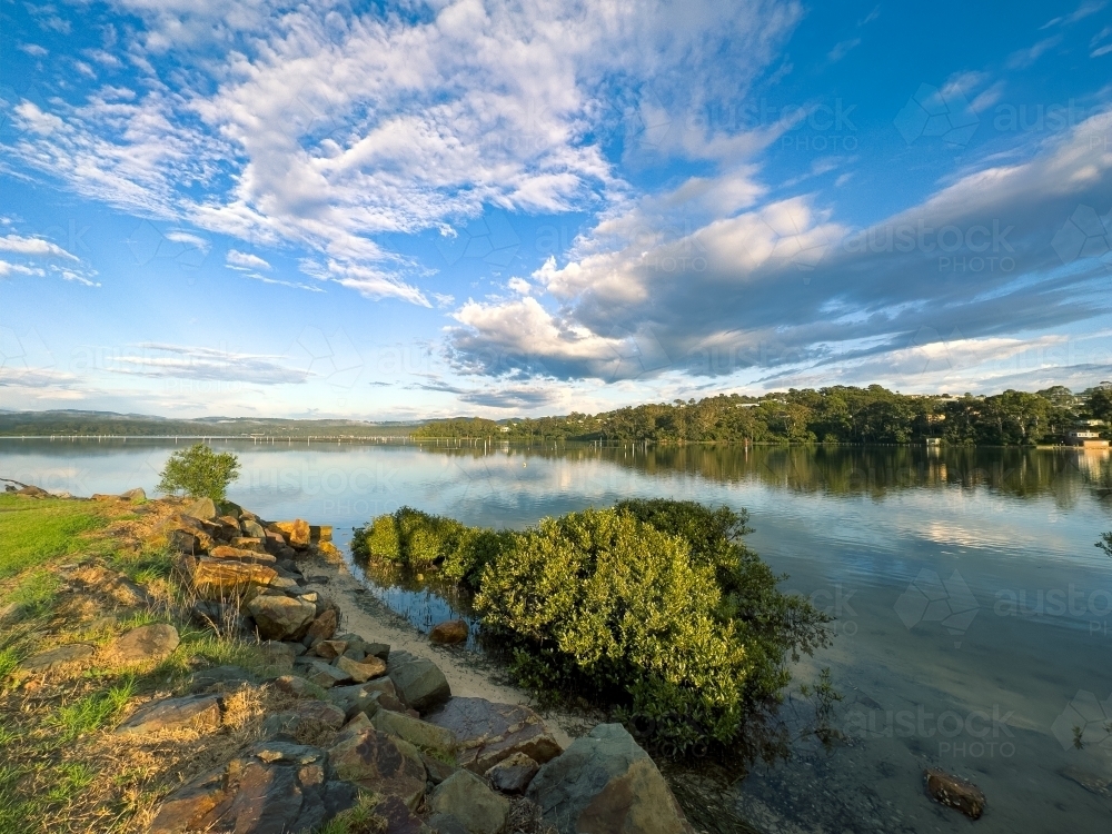 Image of Merimbula Top Lake - Austockphoto