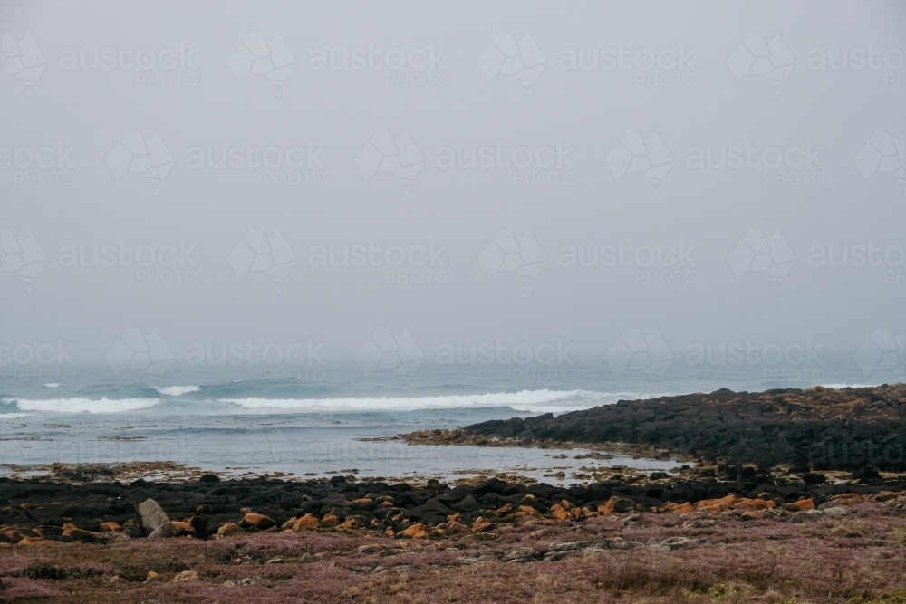 Image of Moody seascape - Austockphoto