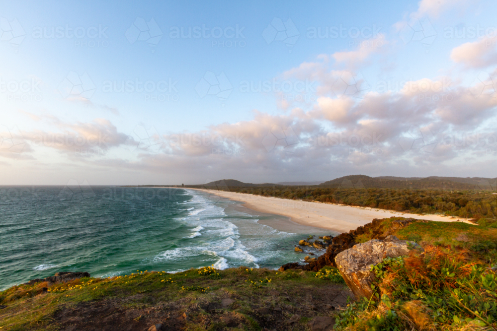 Image of Morning on the Tweed Coast with Norries Head, Maggies Beach ...