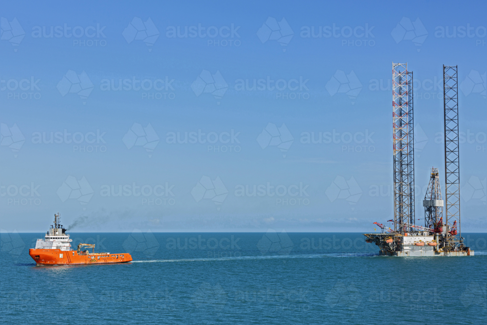 Image of Off shore industry - Austockphoto