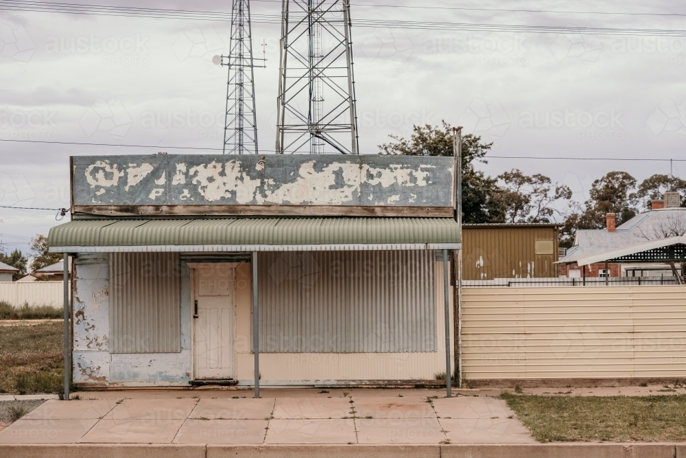 Image of Old shop abandoned - Austockphoto