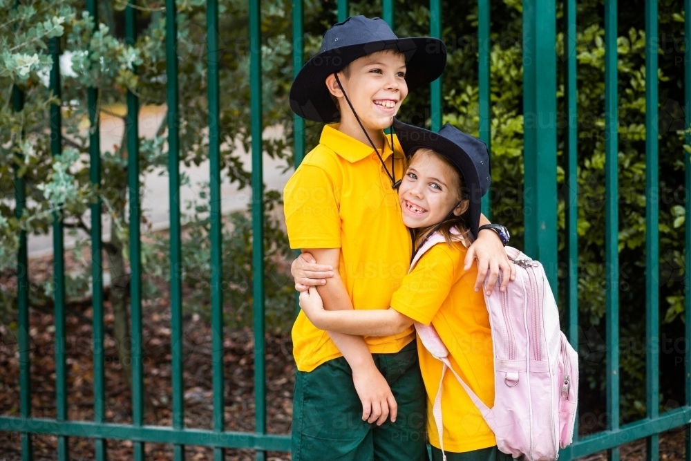 Image of Primary school children - Austockphoto