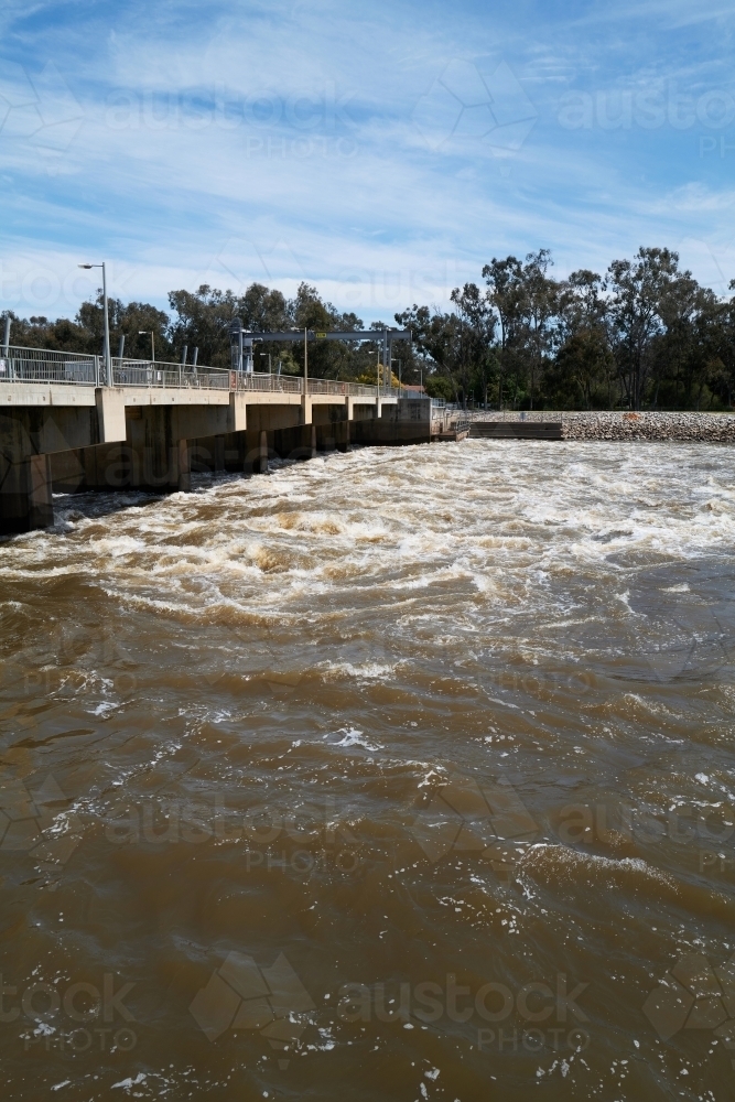 Image of Rising water levels on dams - Austockphoto