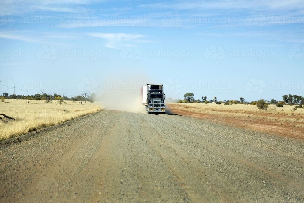 Image of Road train - Austockphoto