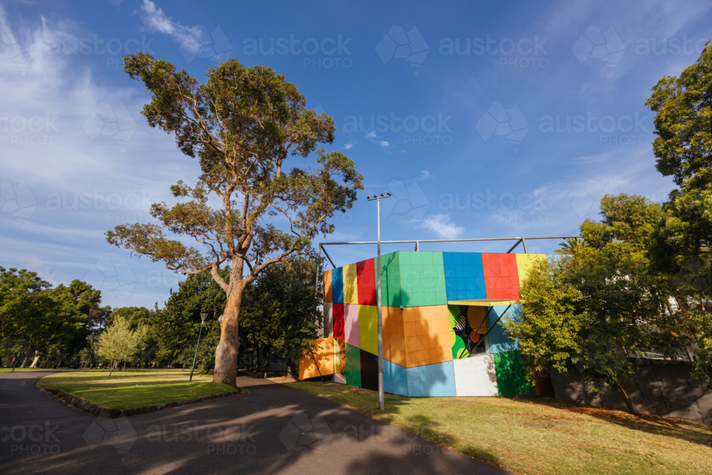 Image of Rubik’s cube at Melbourne Museum and Carlton Gardens ...