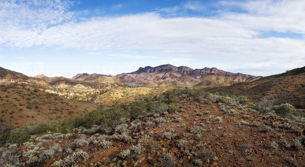 Image of Rugged hills in the Flinders Ranges - Austockphoto