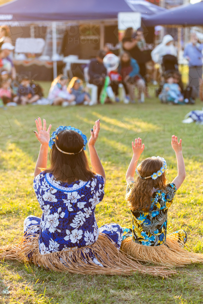 Image of Sitting song and dance performed at cultural spectacular by ...