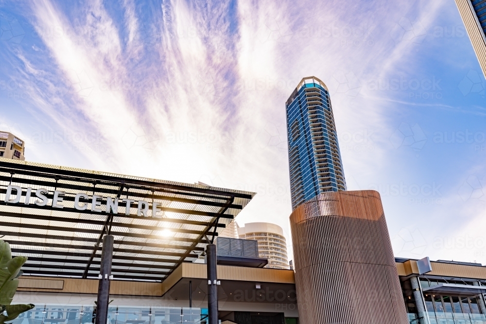 Image of Skyscrapers in Cavill Avenue at Surfers Paradise on the Gold ...