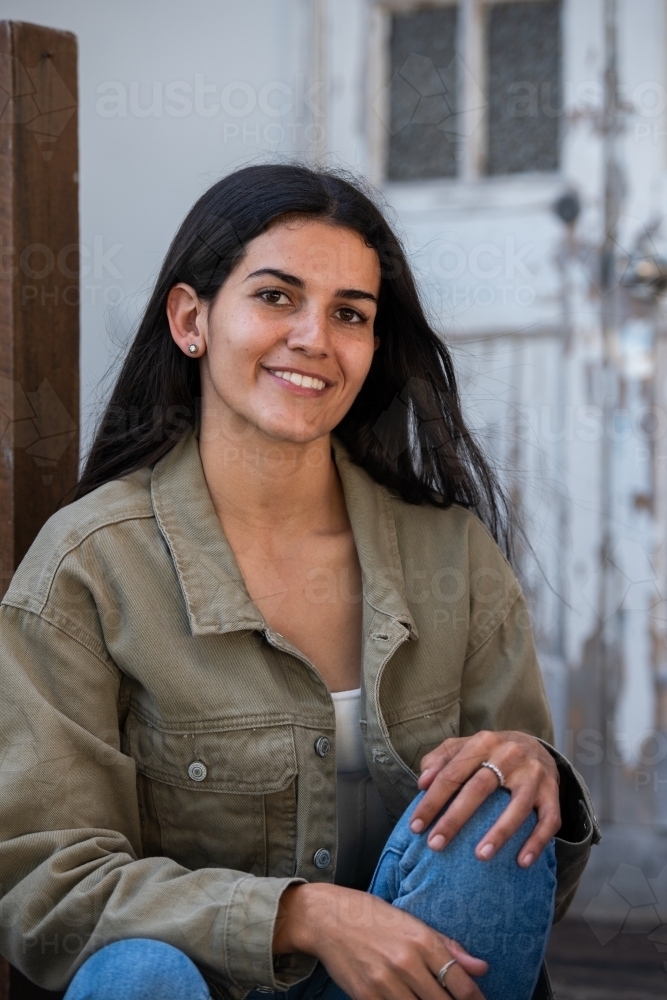 Image of smiling indigenous Australian woman - Austockphoto Image of smiling indigenous Australian woman - Austockphoto