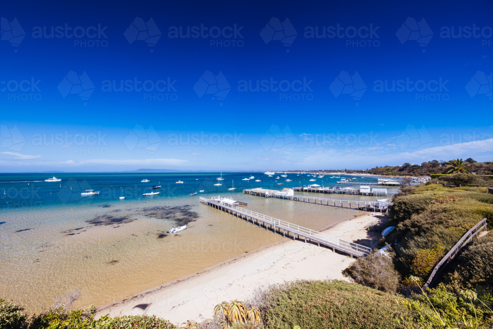 Image of SORRENTO, AUSTRALIA - February 23 2025: View from Millionaire ...