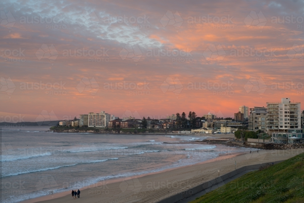 Image of Sunrise over Cronulla Beach - Austockphoto